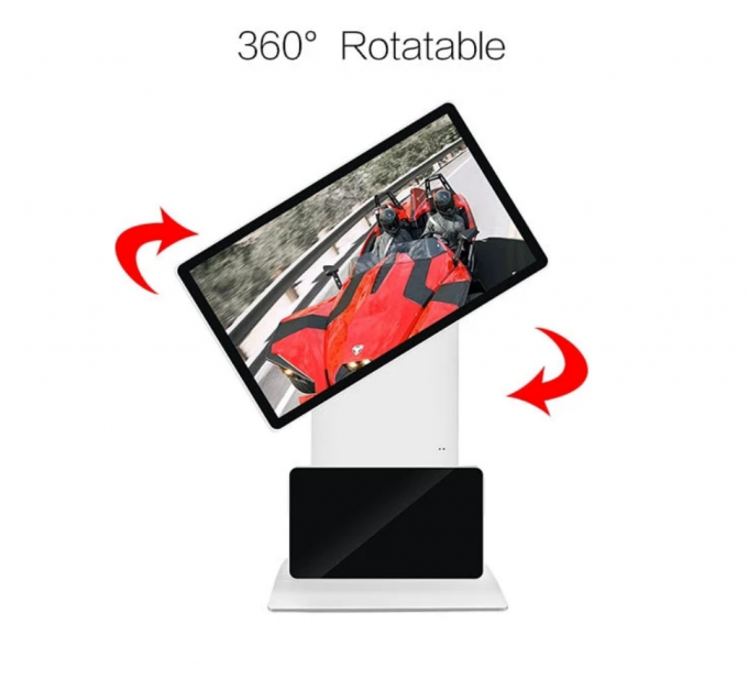 360 Degree Rotating LCD Advertising Player , 43'' Standing Advertising ... 360 Degree Rotating LCD Advertising Player , 43'' Standing Advertising ...